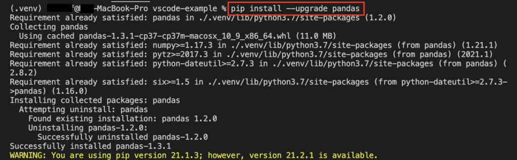 VSCode 4/5: 讓 pip 安裝和管理 Python Libraries，結合虛擬環境！ - Python 編程．圖表
