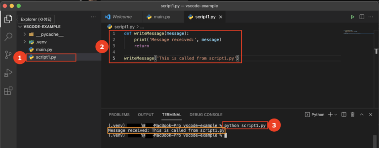 VSCode 3/5: 實戰篇！版面介紹、管理 Python 專案和多個 .py - Python 編程．圖表