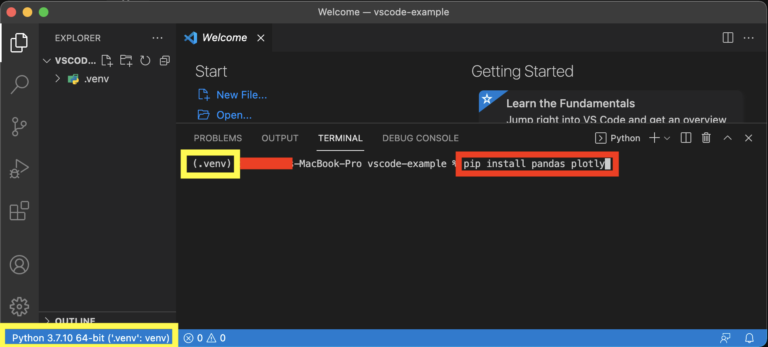 VSCode 2/5: 設定虛擬環境 Virtual Env，管理 Python 專案！ - Python 編程．圖表