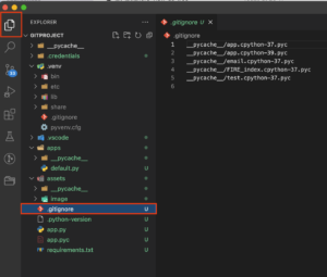 Git 3/4: 在 VS Code 使用 .gitignore 避免 pycache、venv 索引？ - Python 編程．圖表