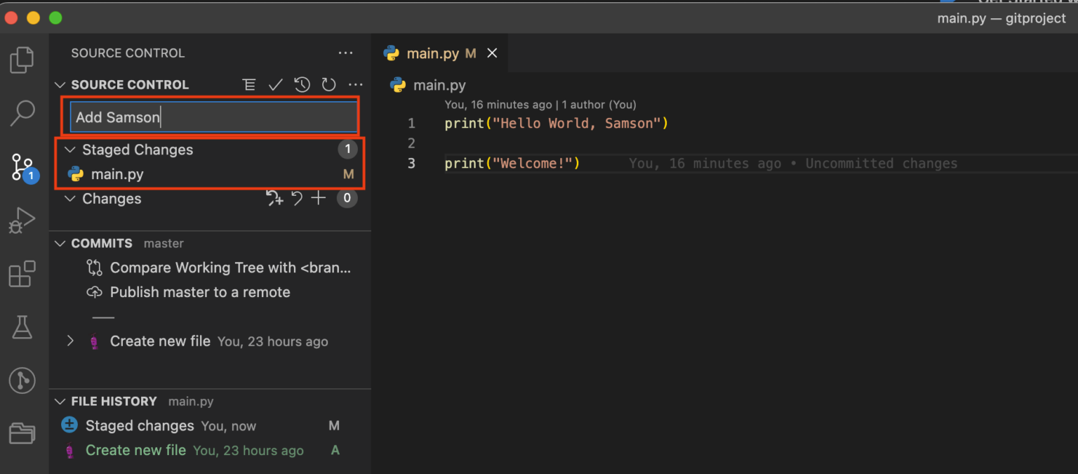 Git 2/4: 在 VS Code 啟用 Git？介紹 Git 版面基本操作 - Python 編程．圖表